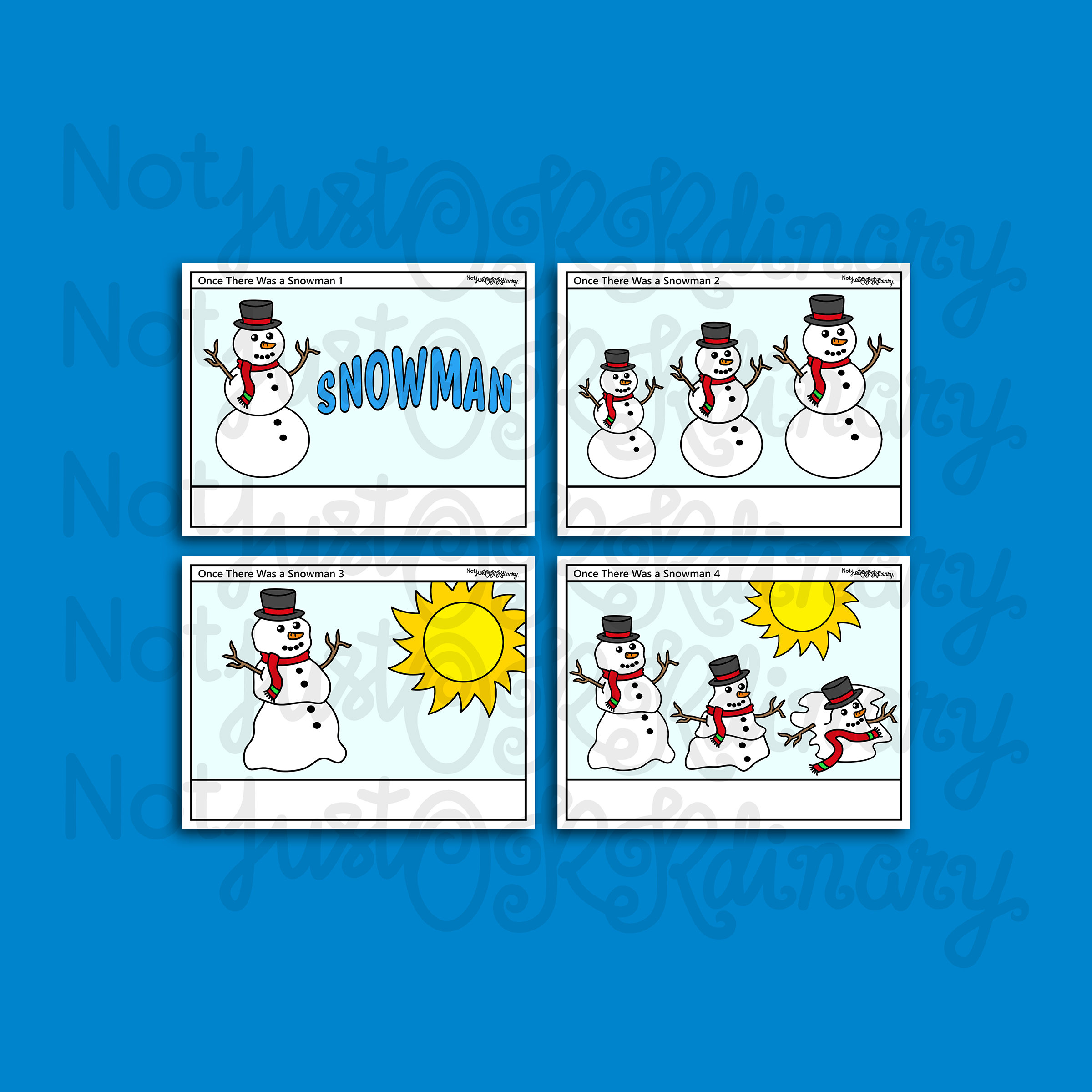 Once There Was a Snowman Song, Latter-day Saint LDS Primary Singing ...