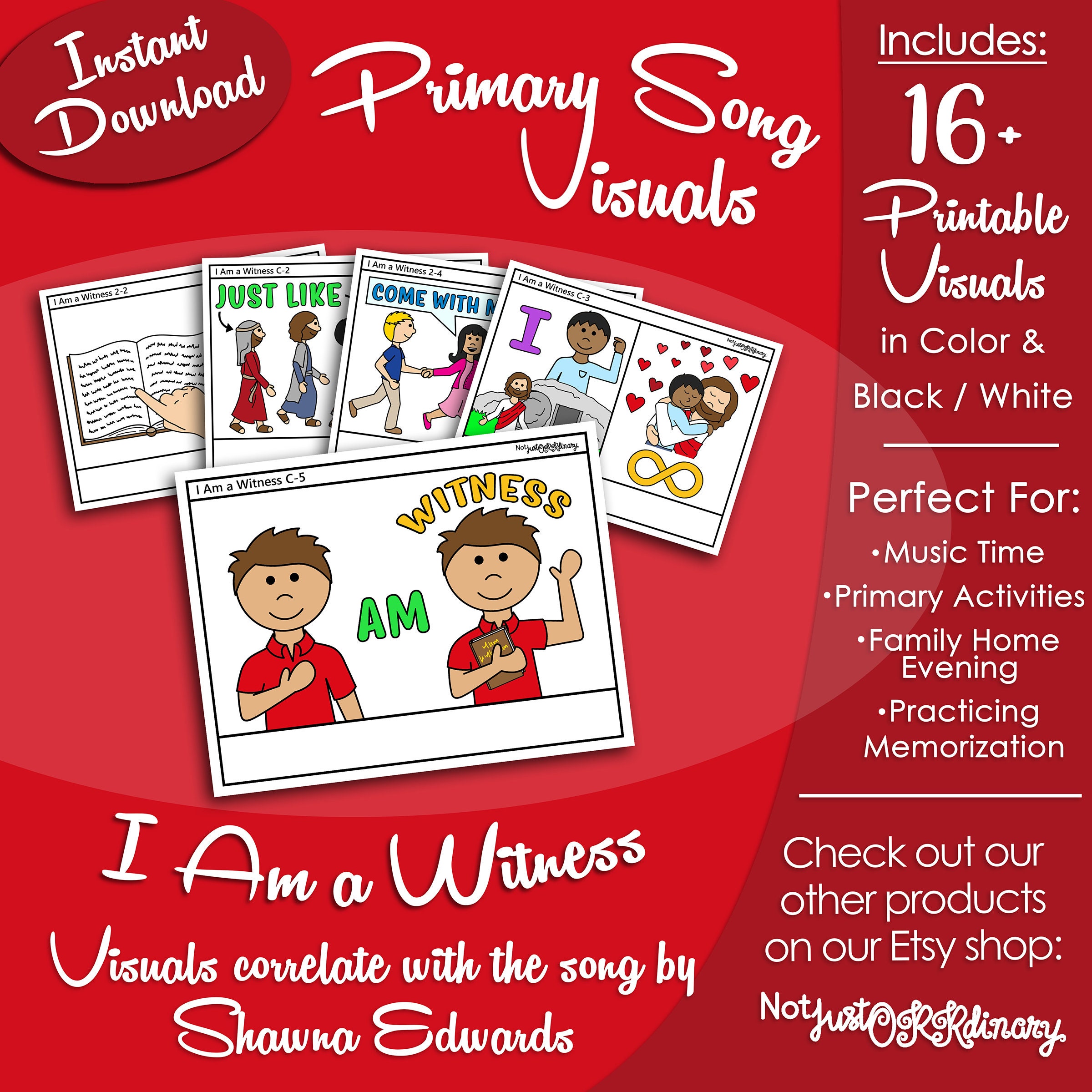 I Am a Witness Song Visuals, Shawna Edwards, Latter-day Saint LDS ...