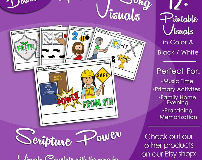 INSTANT DOWNLOAD Scripture Card Set, Bible Verse Cards, Scripture ...