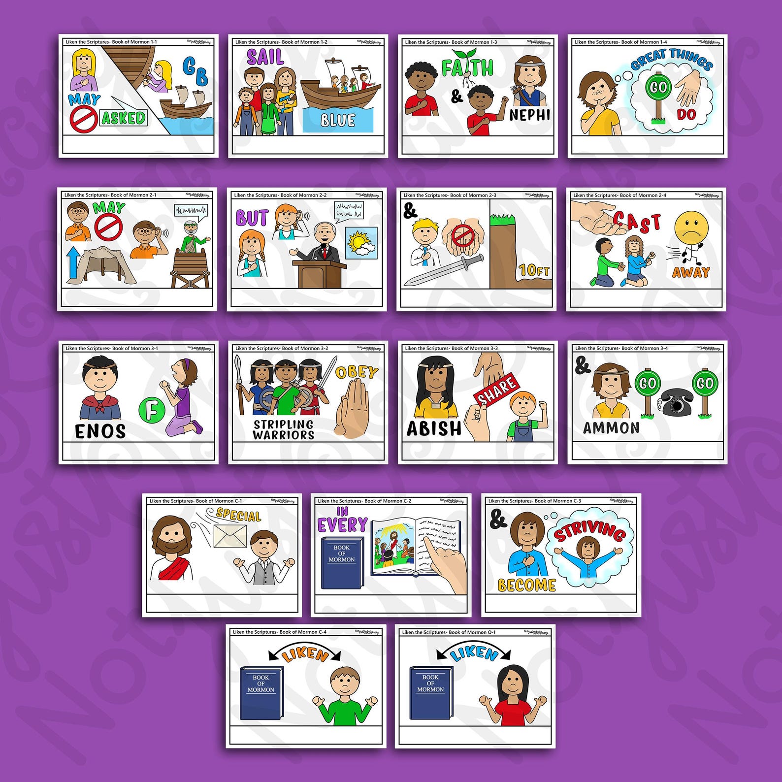 Liken the Scriptures- Book of Mormon Song Visuals, Shawna Edwards ...