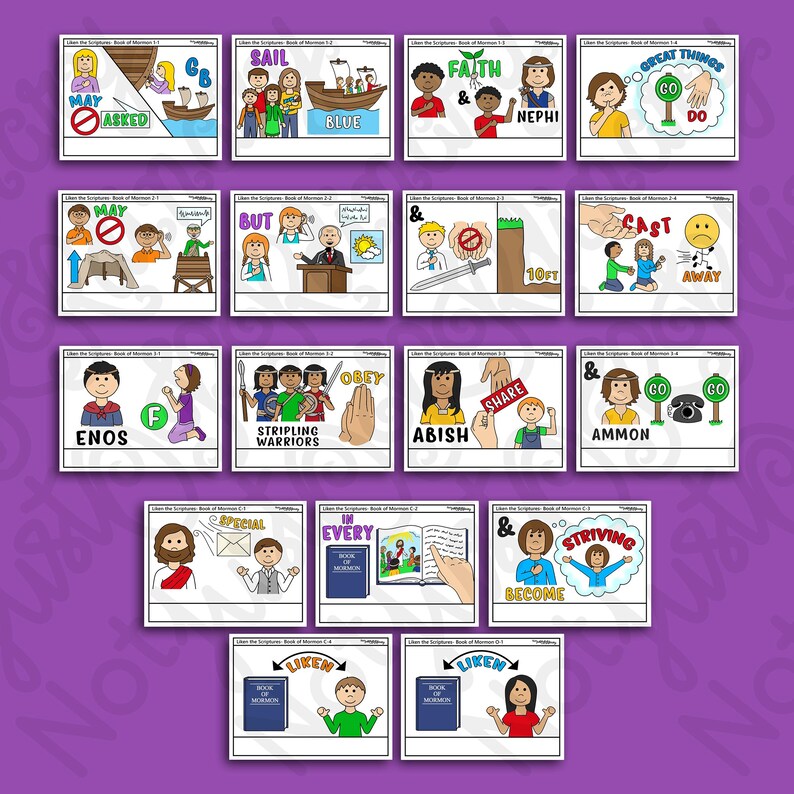 Liken the Scriptures- Book of Mormon Song Visuals, Shawna Edwards ...