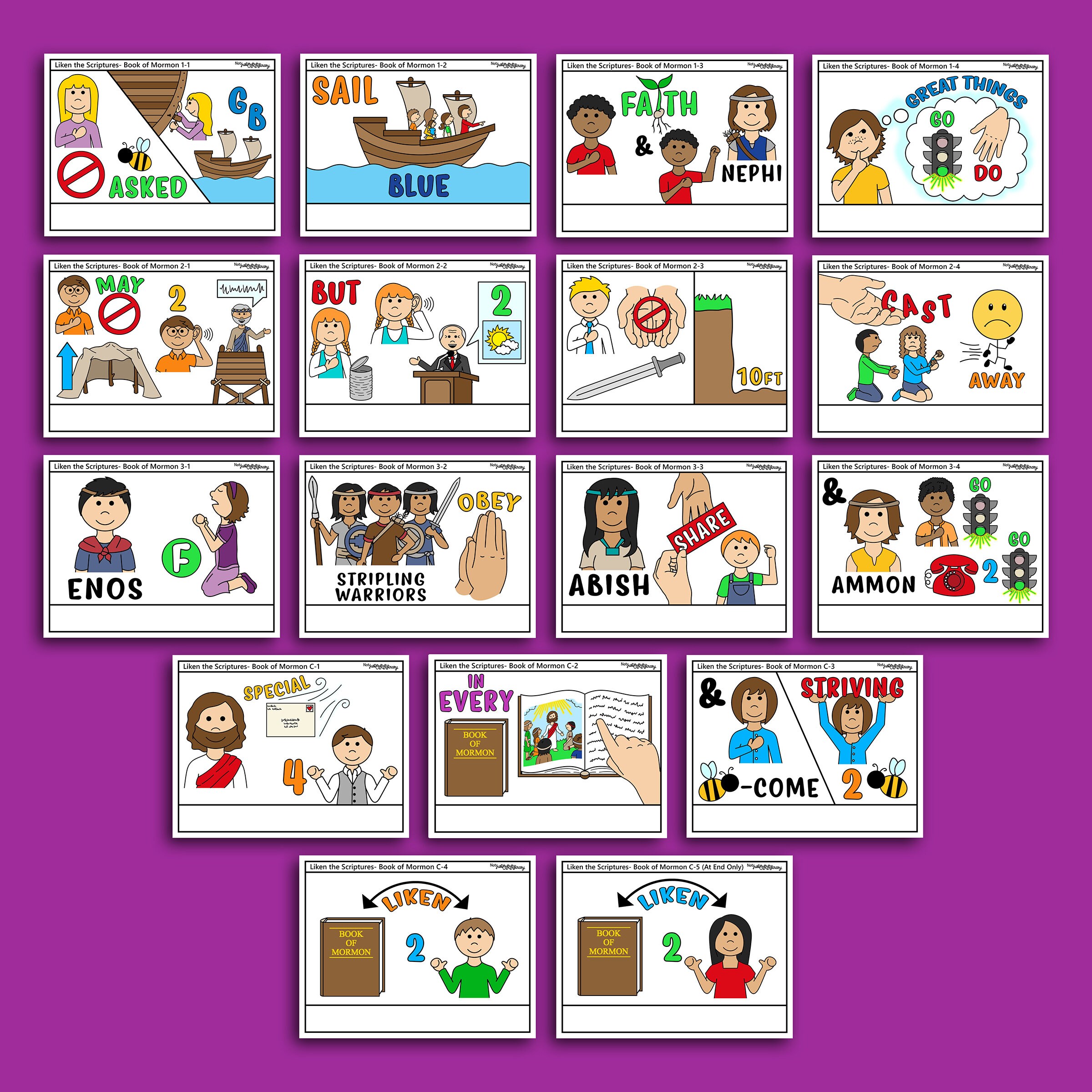 Liken the Scriptures Book of Mormon Song Visuals, Shawna Edwards ...