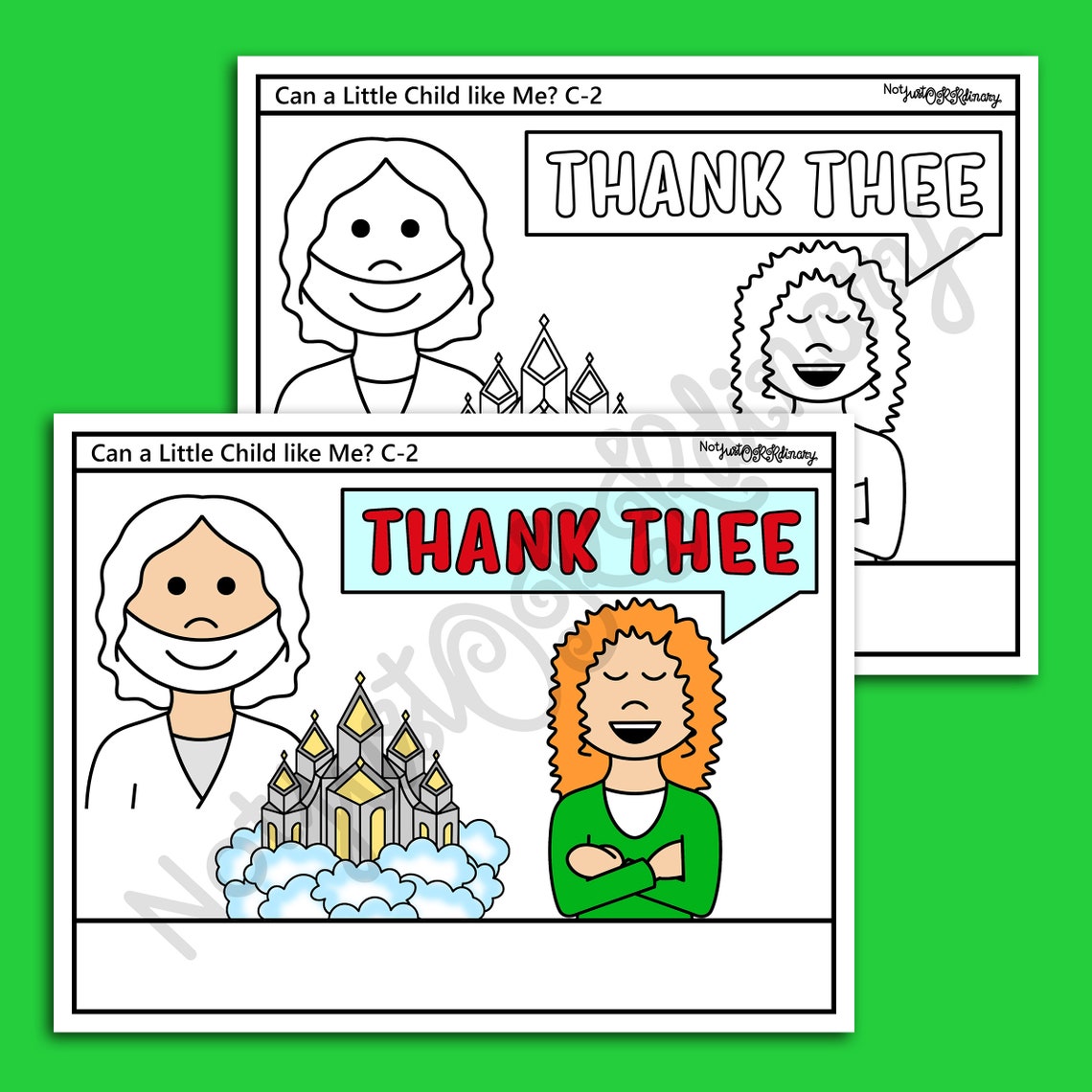 Can a Little Child Like Me Song Latter-day Saint LDS Primary - Etsy