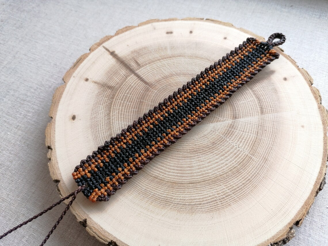 Macrame Man's Braided Bracelet, Inca Trail Cuff Bracelets, Bohemian ...