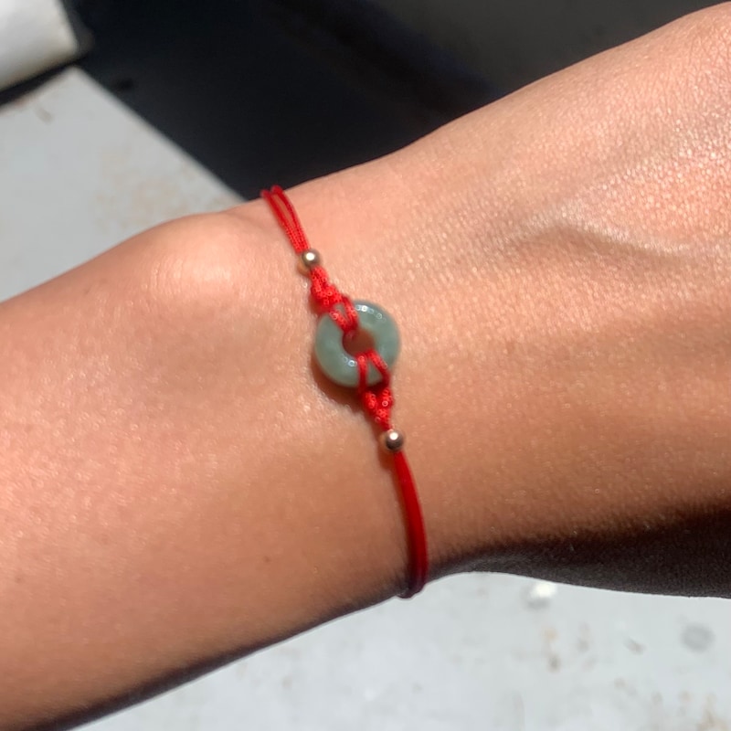 Red Jade Bracelet - Etsy