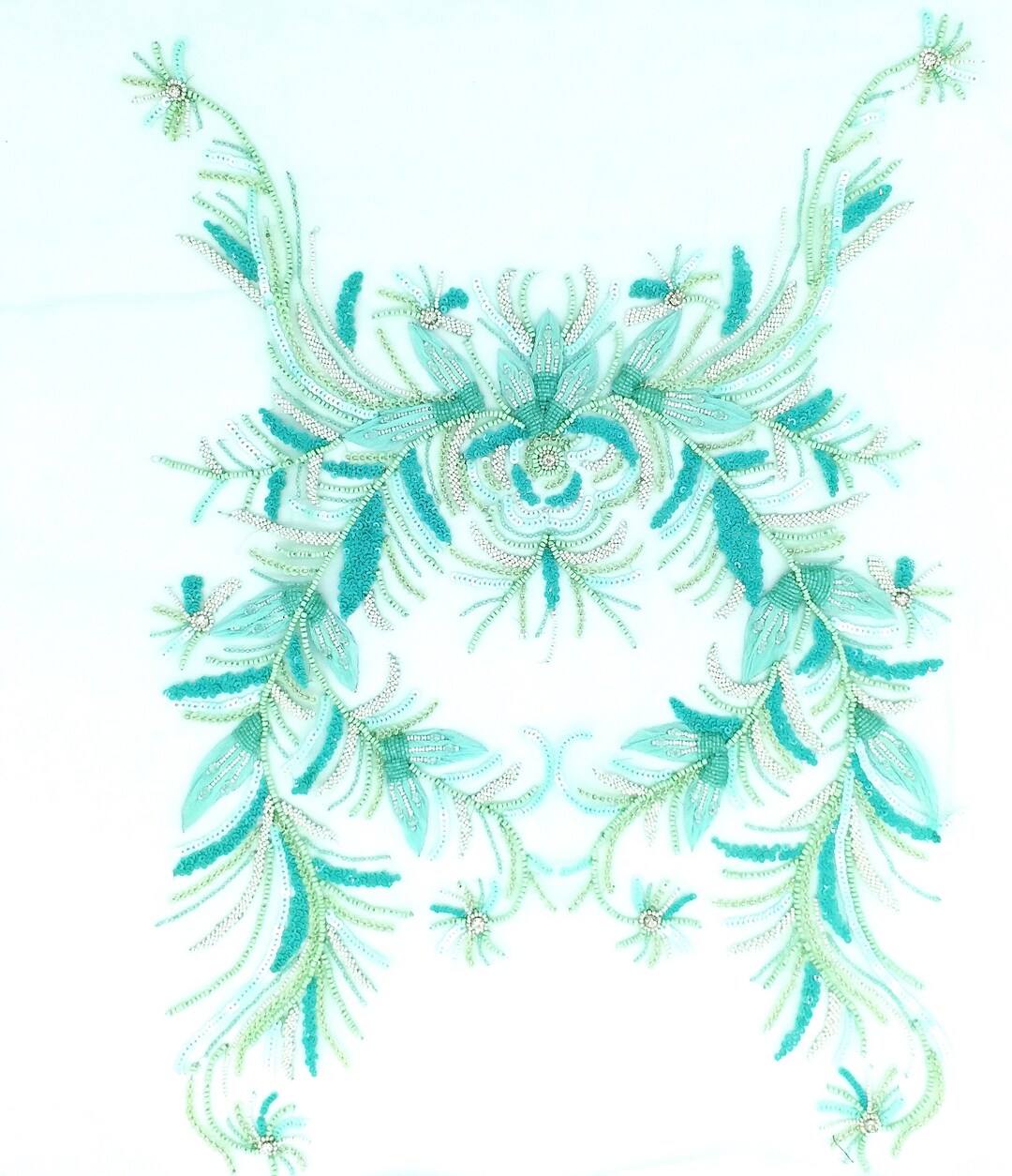 The Bodice Panel,beadswork,beads Applique, Coture Beadswork, Couture ...