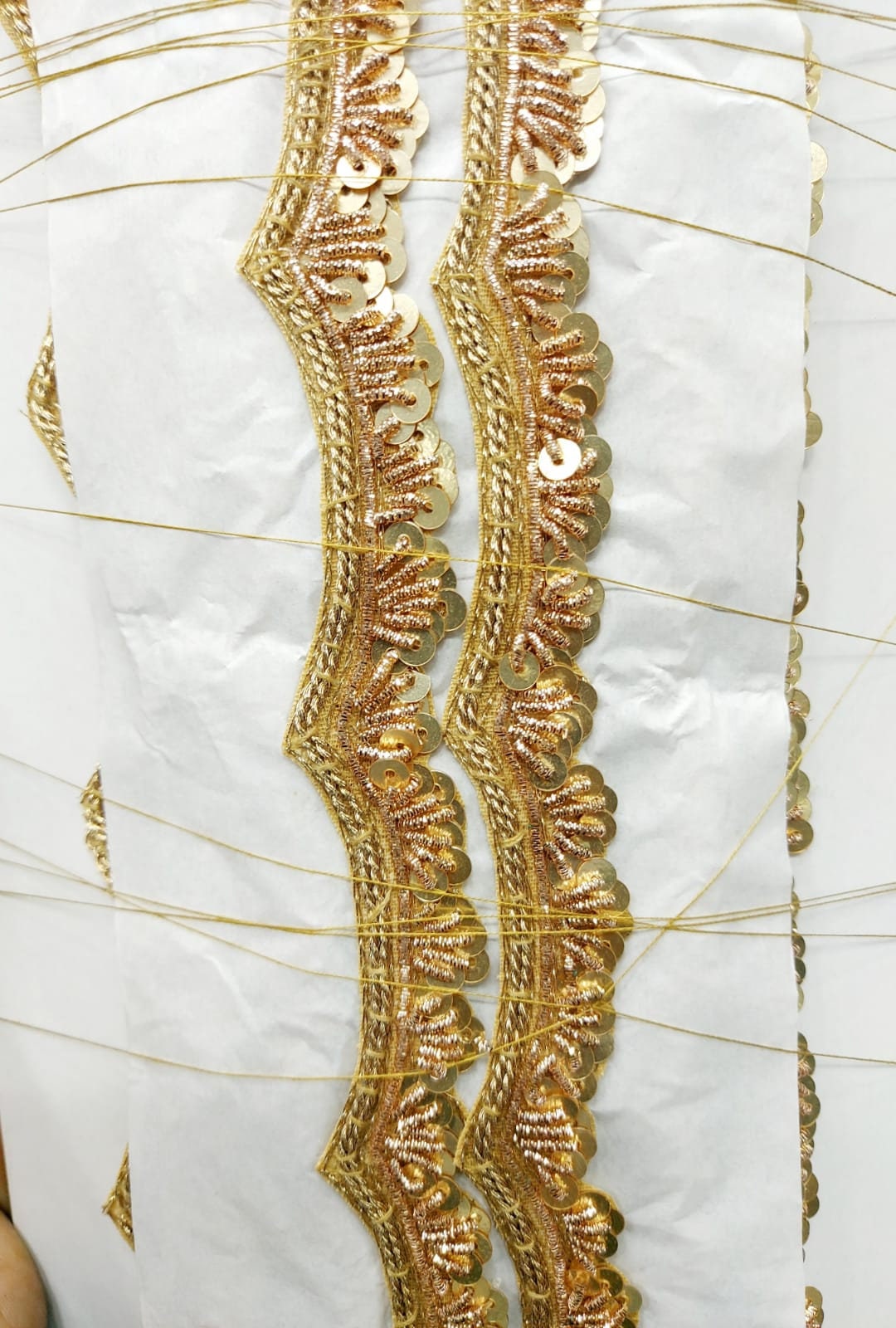 Haberdashery Ribbon & Trim Beautifully Colourful Handmade Sequence ...