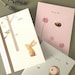 A6 96pp Notebook Featuring Two Cute Ladybirds Sitting on Top of Forget ...