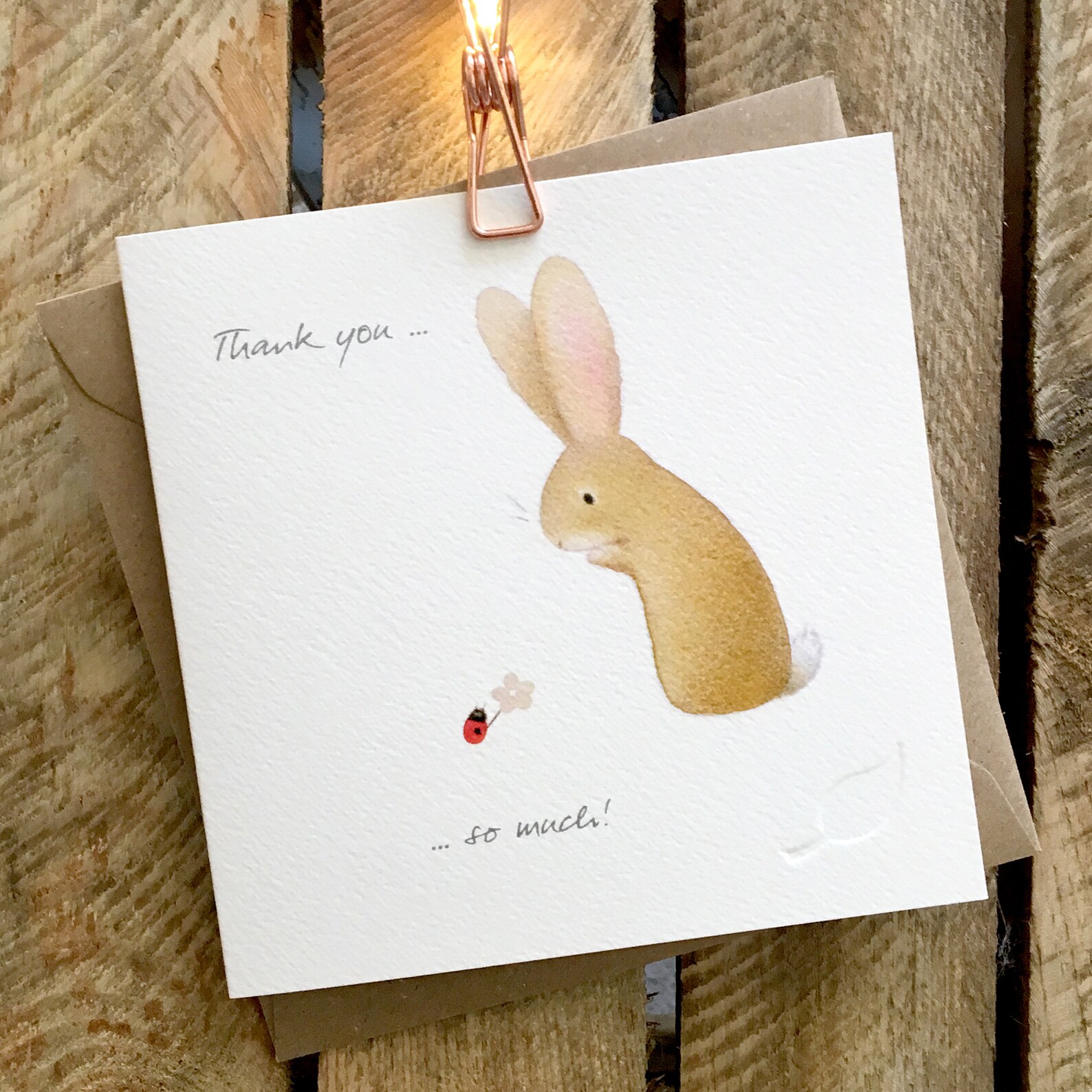 Thank You Card Card for Teacher Card for Special Friend | Etsy