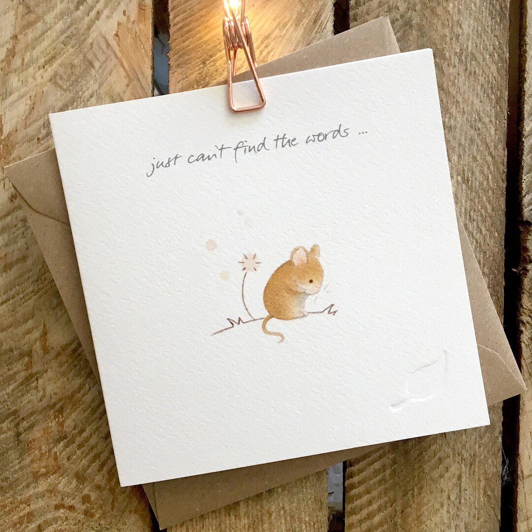 Sympathy Card, Thinking of You Card, Thoughtful Card, Card With Kind ...