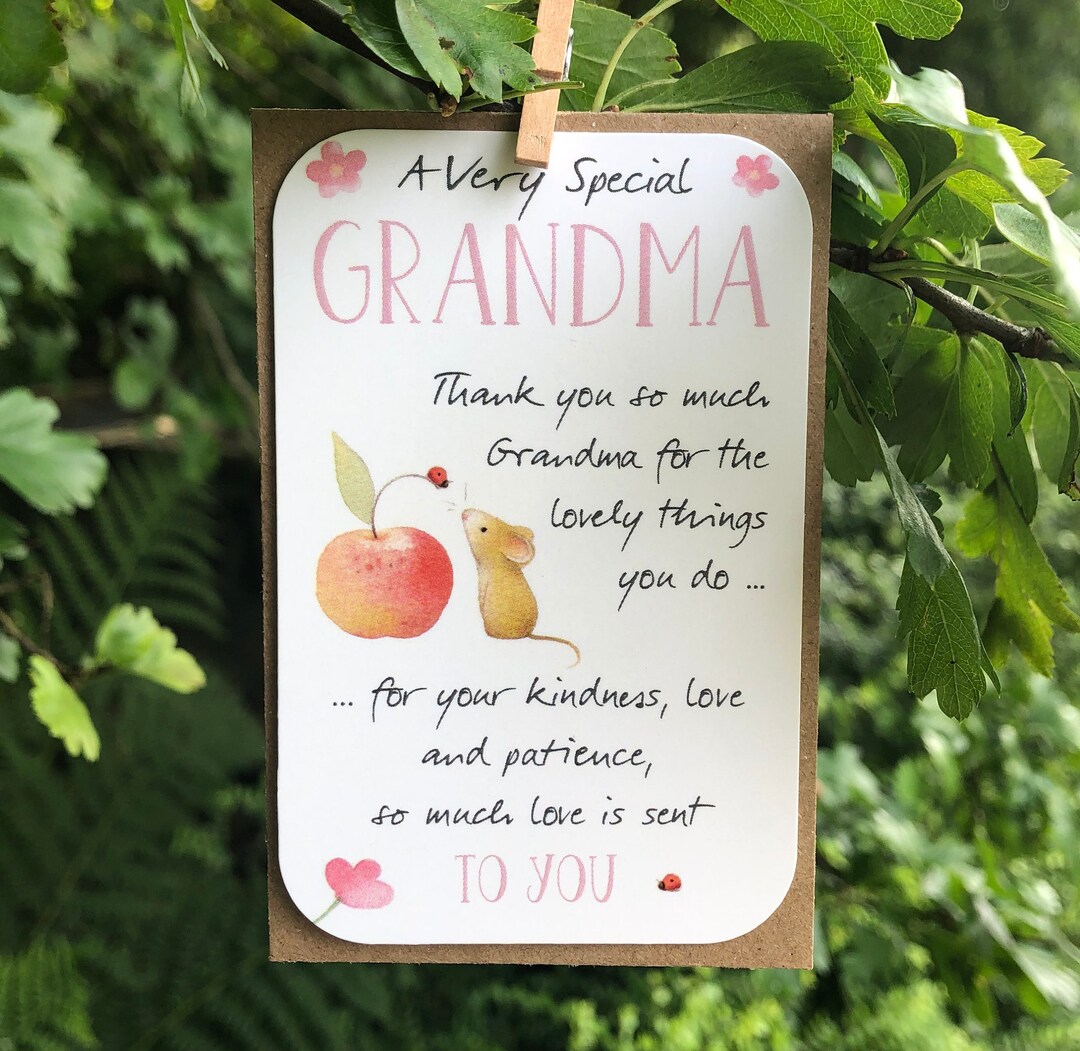 Grandma, Special Grandma, Best Grandma, Inspirational Thoughtful ...