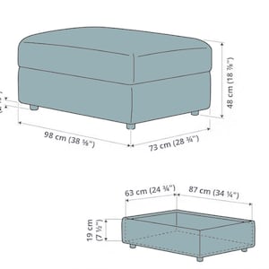 Replacement Covers for Model FINNALA/400+ Fabric Options/custom Color ...