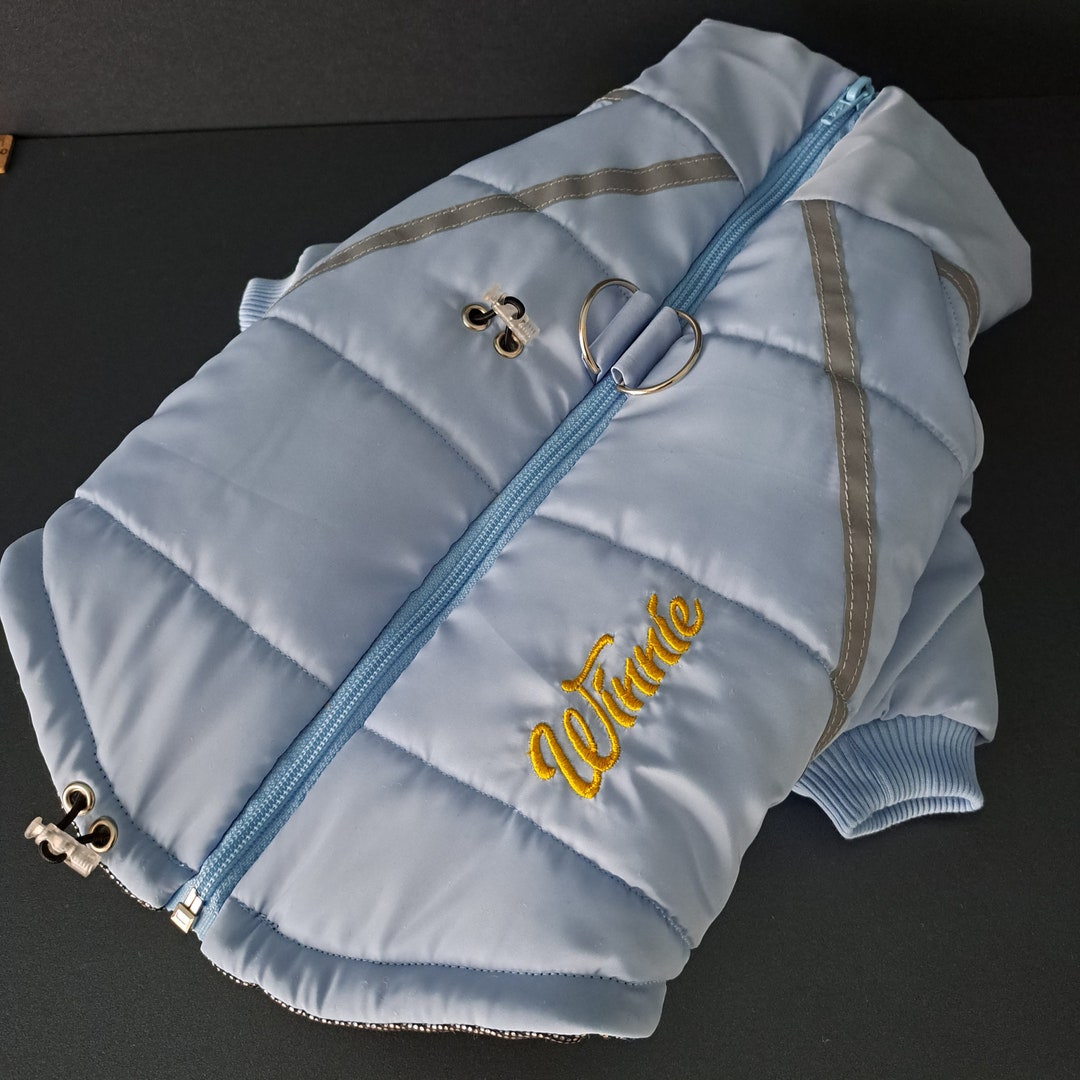 Personalized Jacket for Small and Medium Dogs With Embroidery Clothes ...