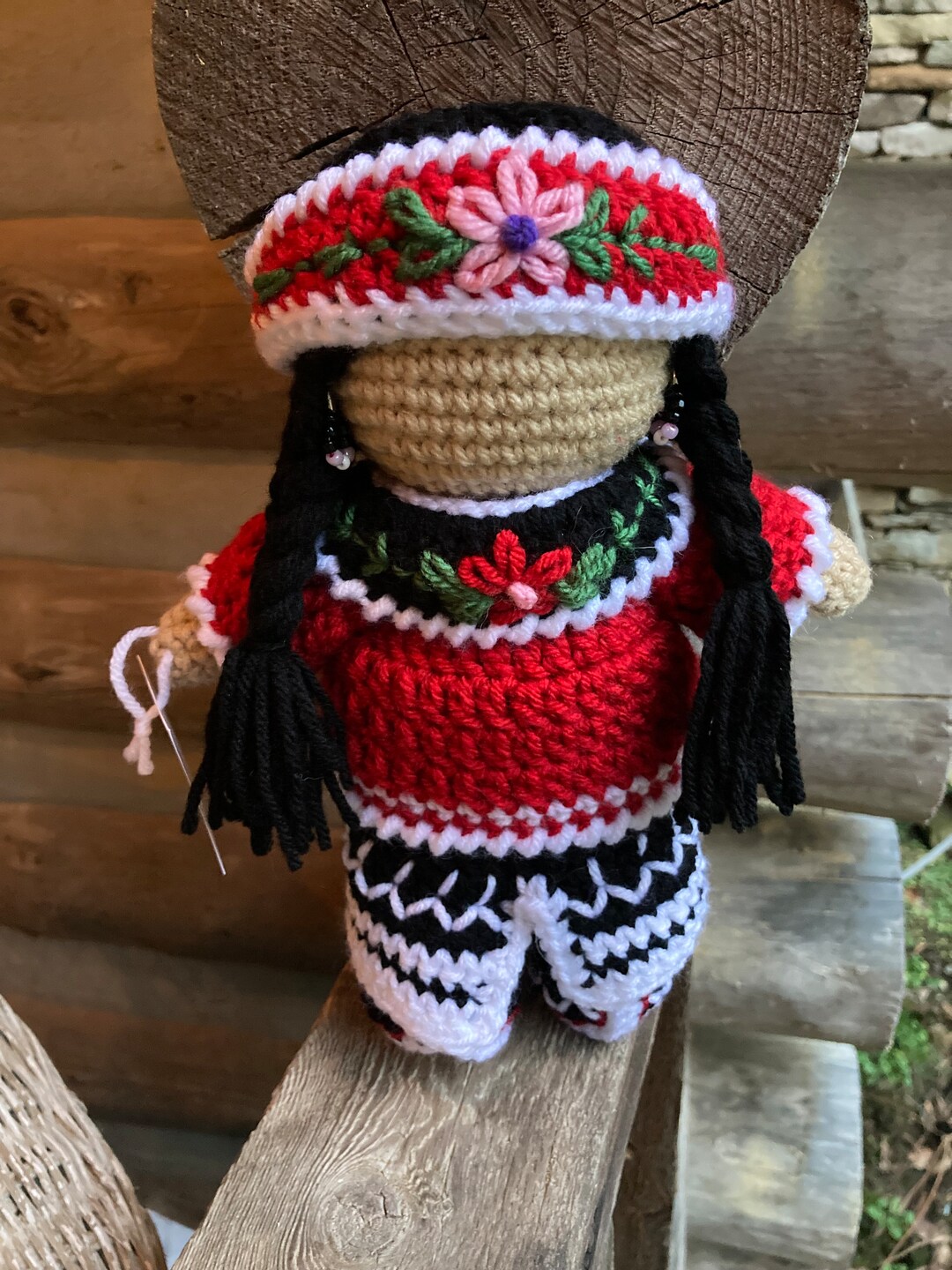 Iroquois No Face Doll - Etsy