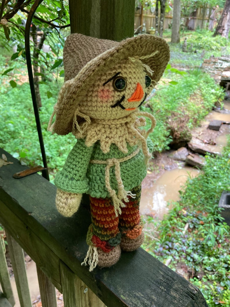 Fall Scarecrow Doll - Etsy