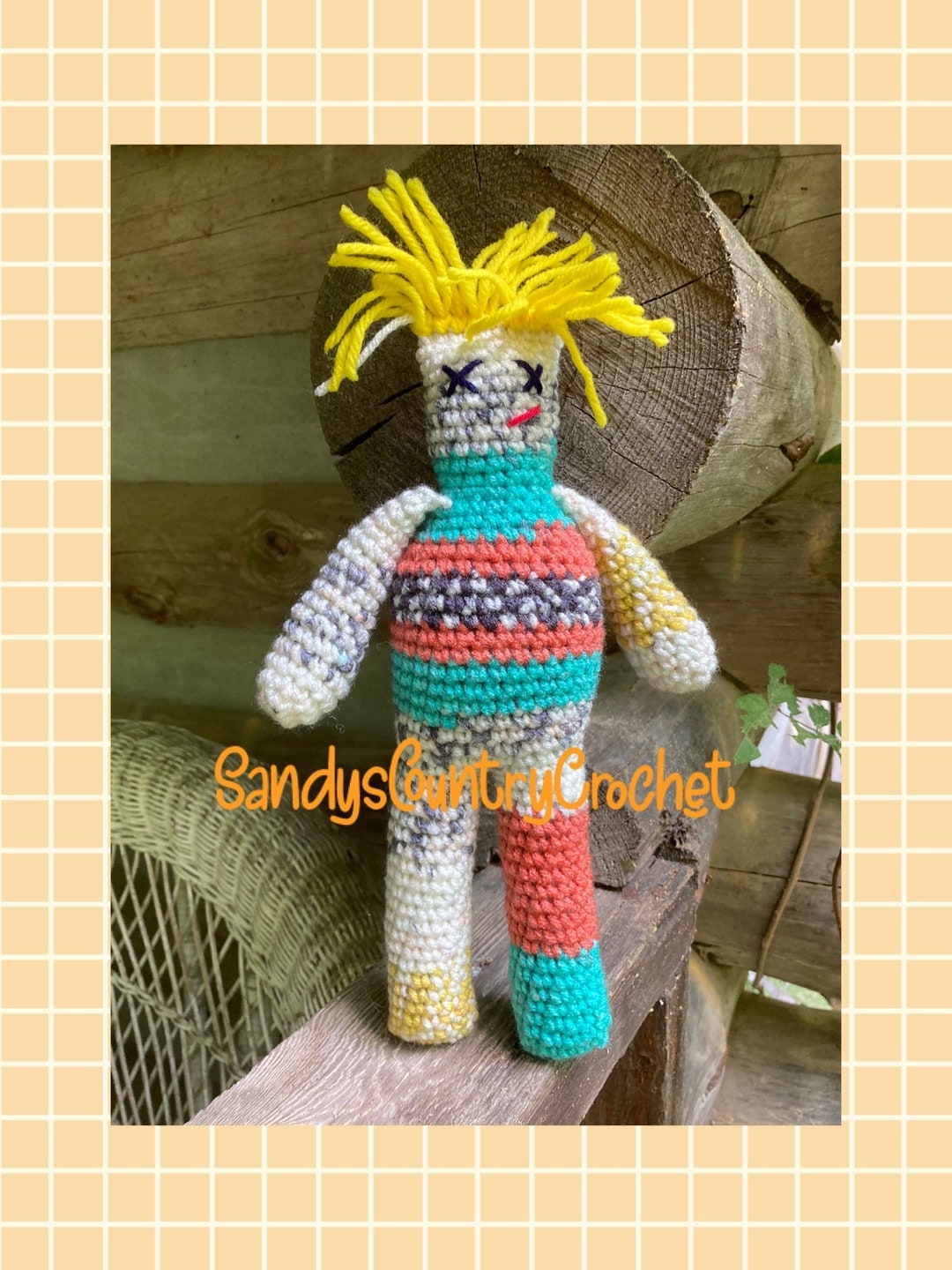Dammit Doll. Darn It Doll, Crochet Dammit Doll - Etsy