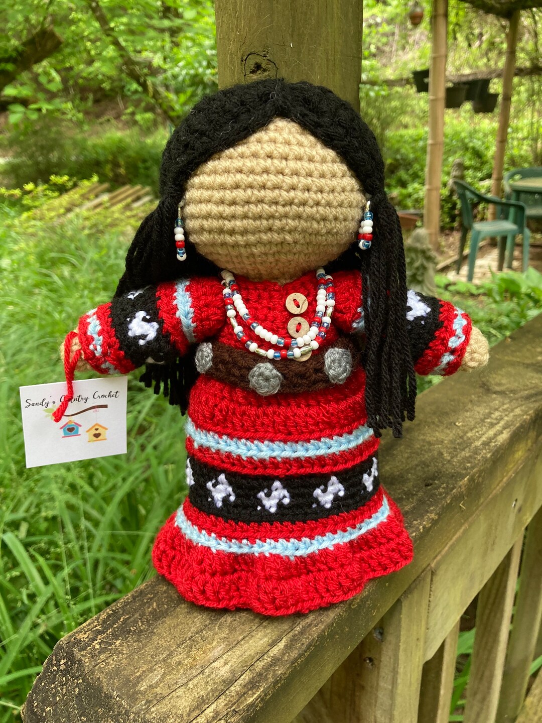 Cherokee No Face Doll - Etsy
