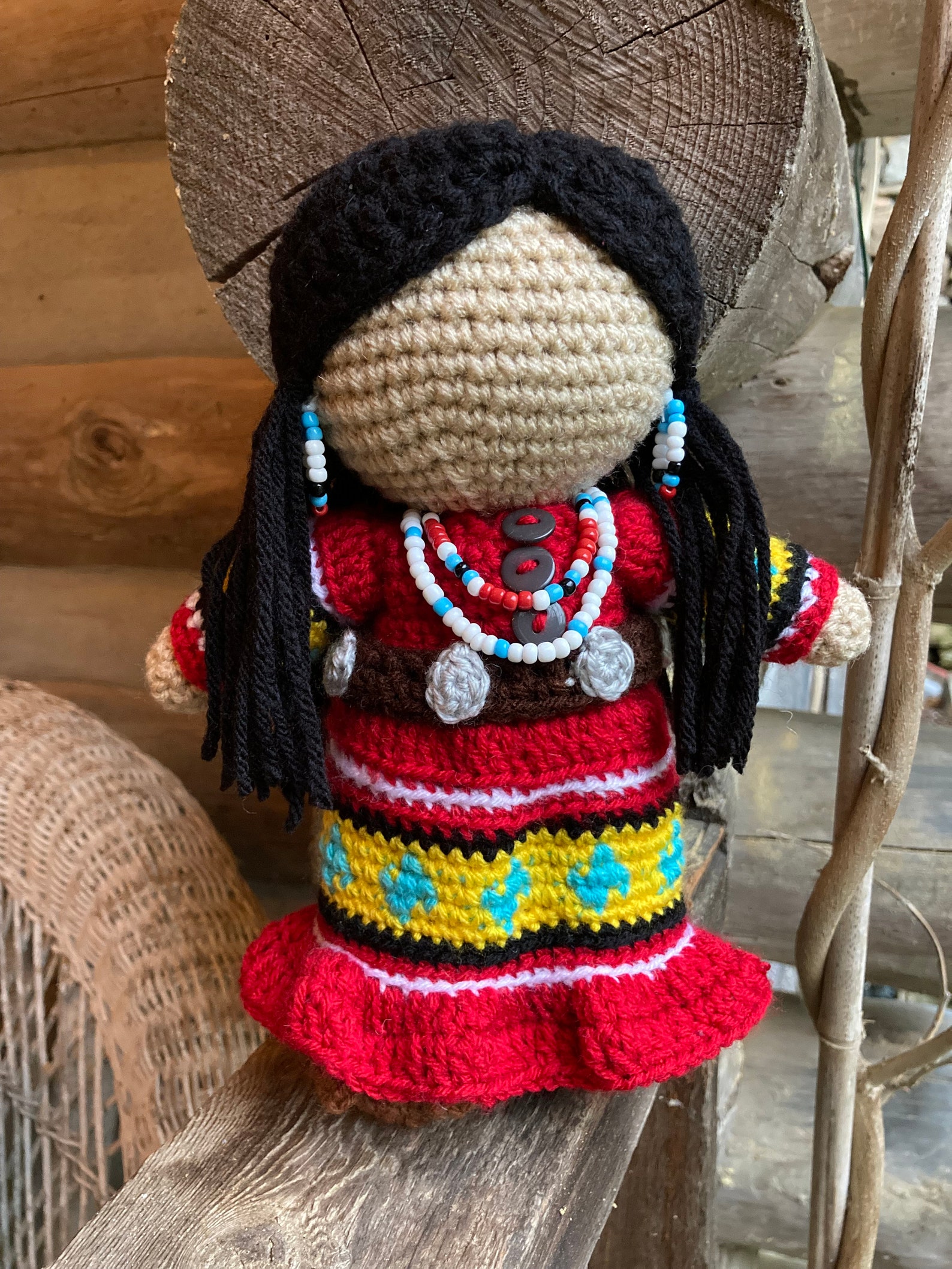 Cherokee No Face Doll | Etsy
