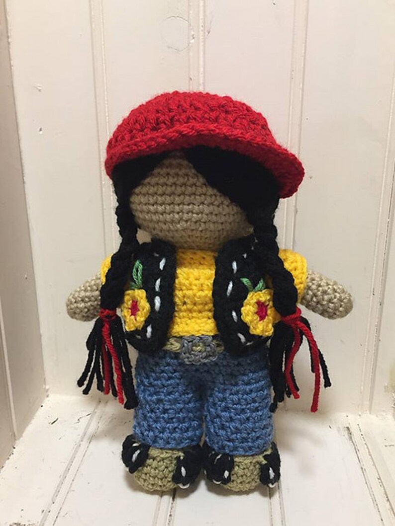 PDF Pattern for Chippewa No Face Doll | Etsy