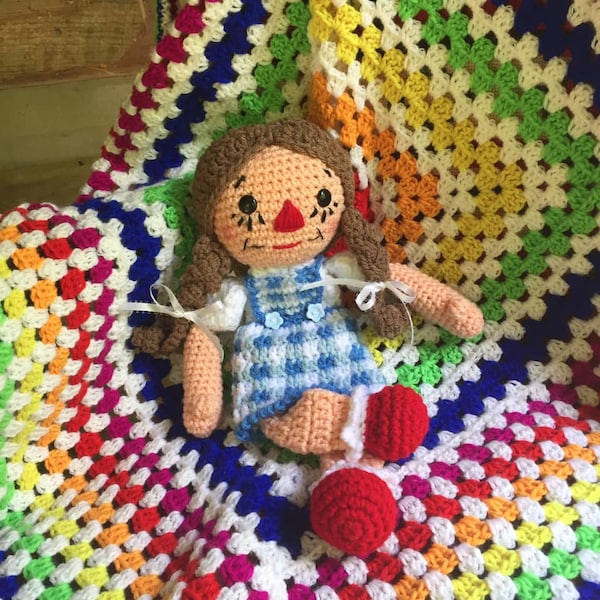 Raggedy Doll Pattern - Etsy