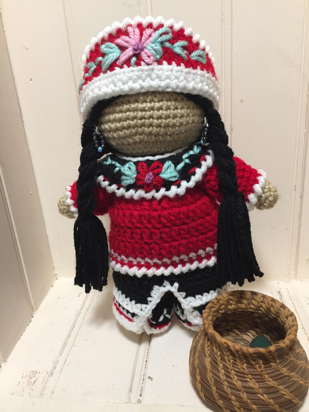 PDF Pattern for Iroquois No Face Doll - Etsy