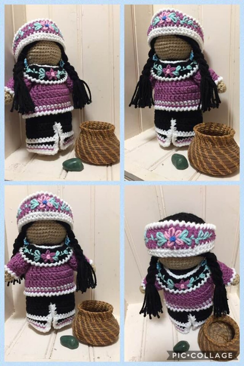 PDF Pattern for Iroquois No Face Doll - Etsy