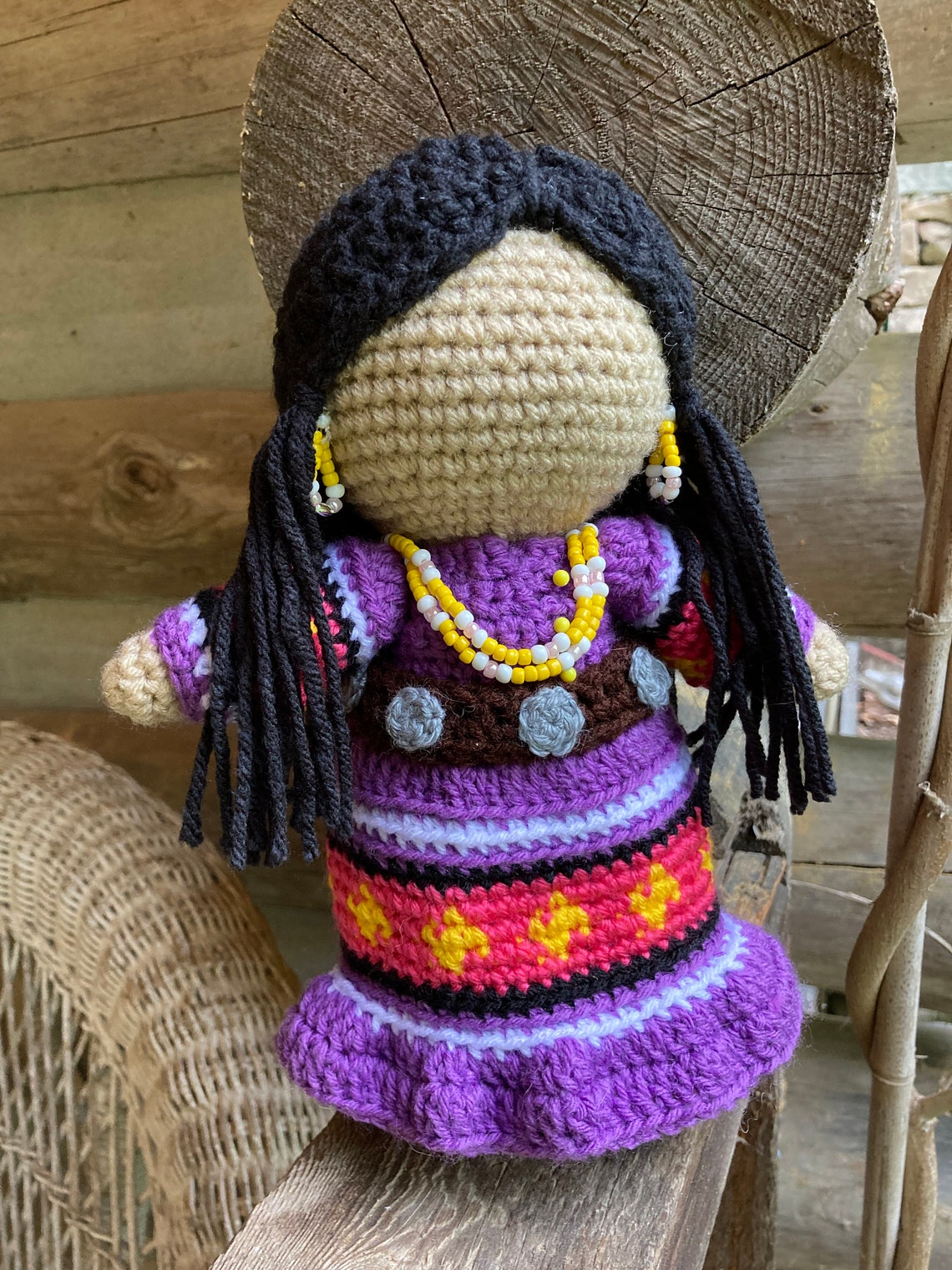 Cherokee No Face Doll | Etsy