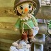 Fall Scarecrow Doll - Etsy