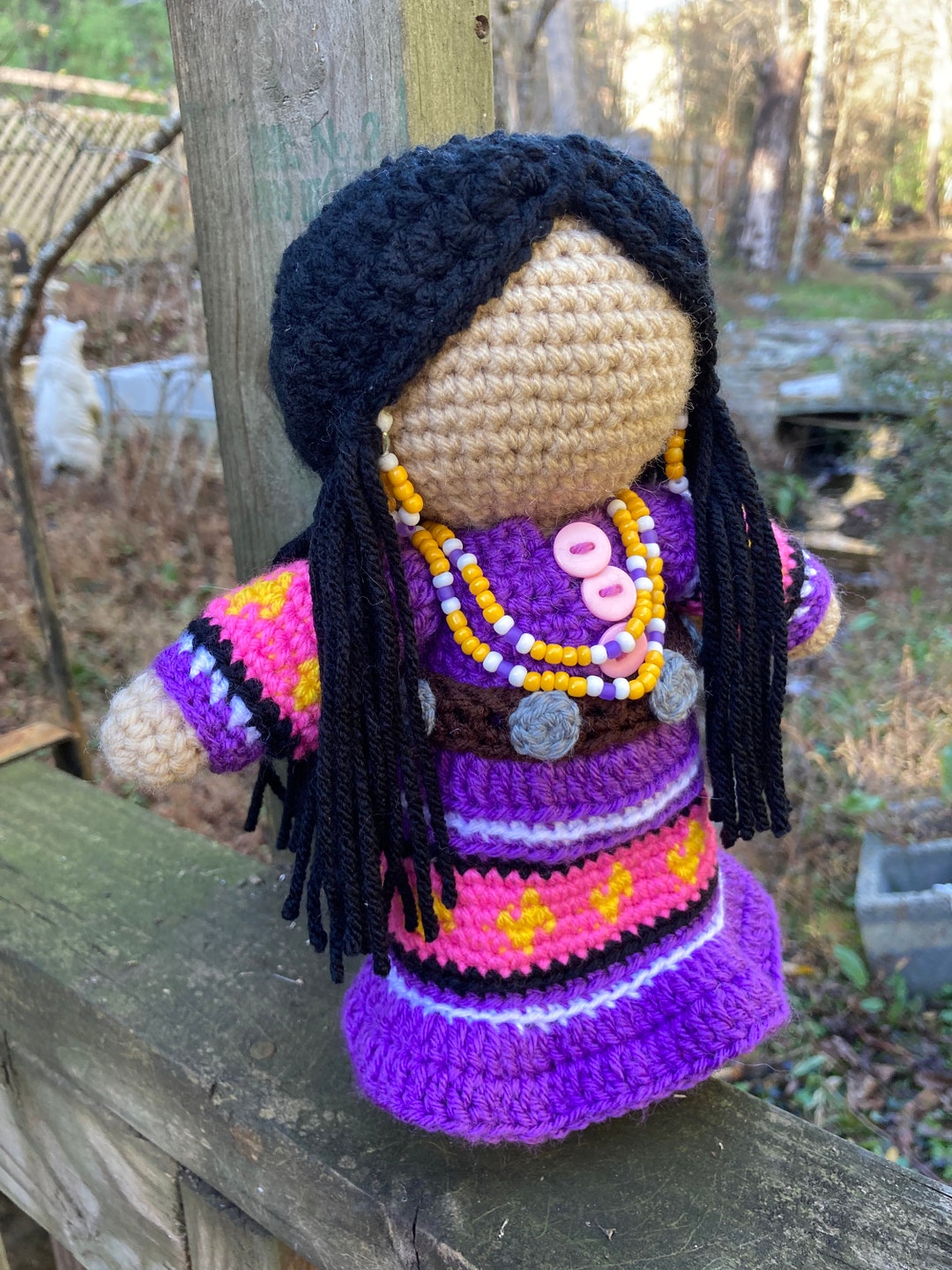 Cherokee No Face Doll - Etsy