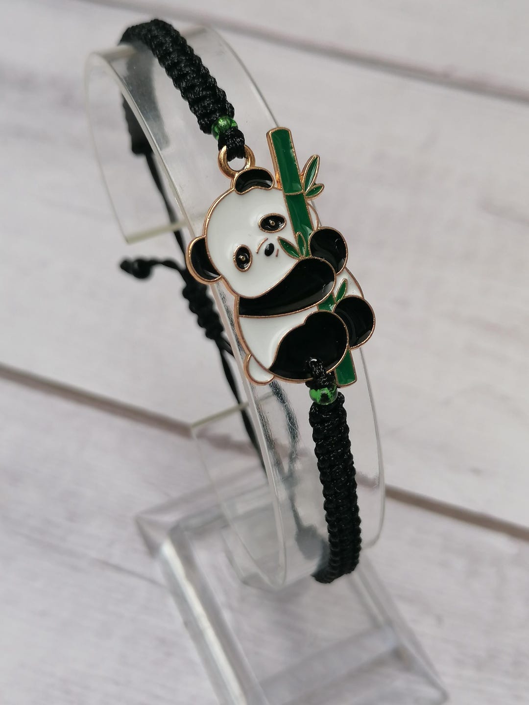 34 Colours, Panda Bracelet ,panda Bear Bracelet, Wildlife Bracelet, Panda Gift, Panda Lovers ...