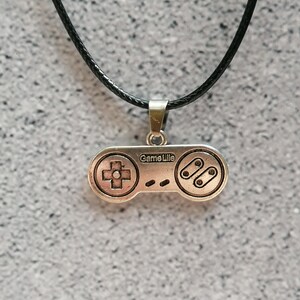 Game Controller Necklace, Gamer Pendant, Vintage Style Necklace, Best ...
