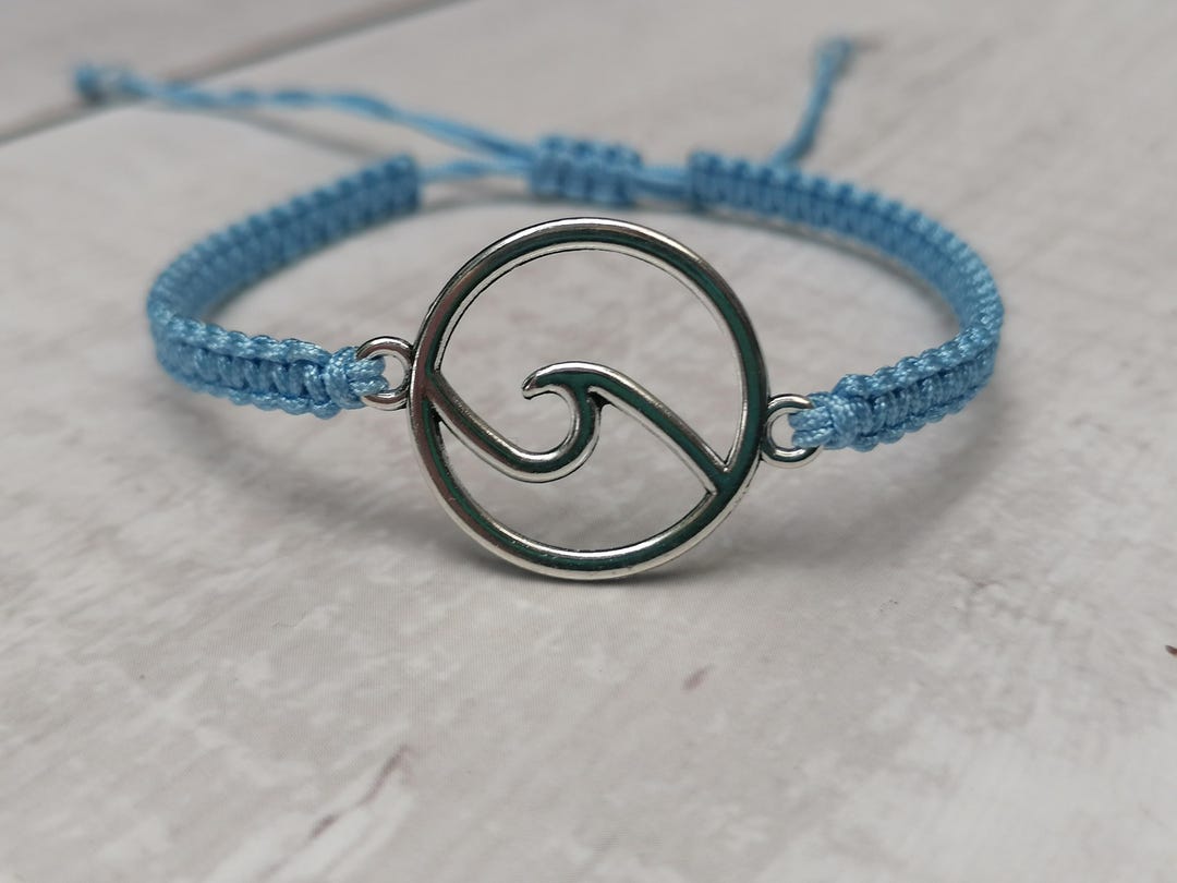 34 Colours, Wave Bracelet, Ocean Bracelet, Surfer Bracelet, Swimmers ...