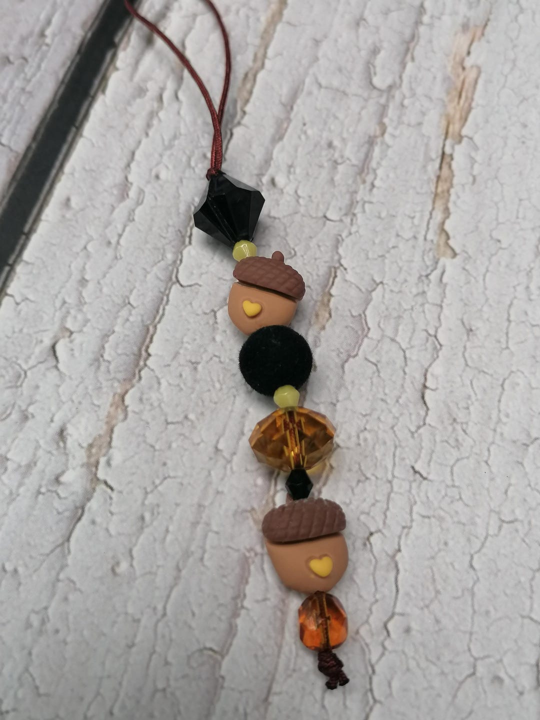 Acorn Oak Leaf Phone Strap – Aspiration and Wisdom, Keys, Backpacks ...