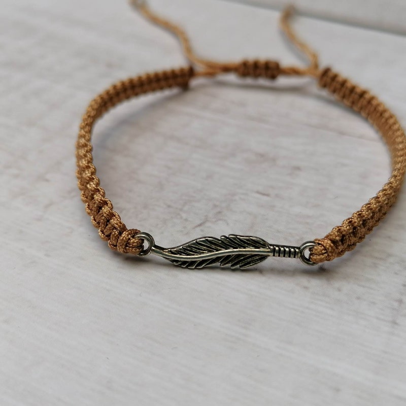 Feather Bracelet - Etsy