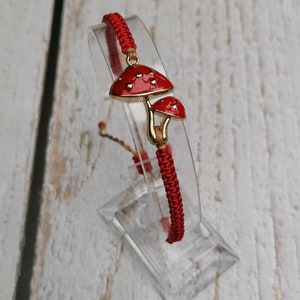 Toadstool Bracelet - Mushroom Bracelet, Cute Bracelet, Fly Agaric ...