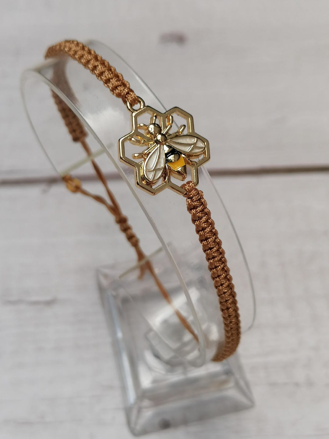 35 Colours, Honey Bee Bracelet, Bee Bracelet, Bee Friendship, Bumblebee ...
