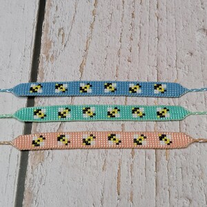 Handmade Miyuki Bee Bracelet, Bead Loom Bracelet, Friendship Bracelet ...