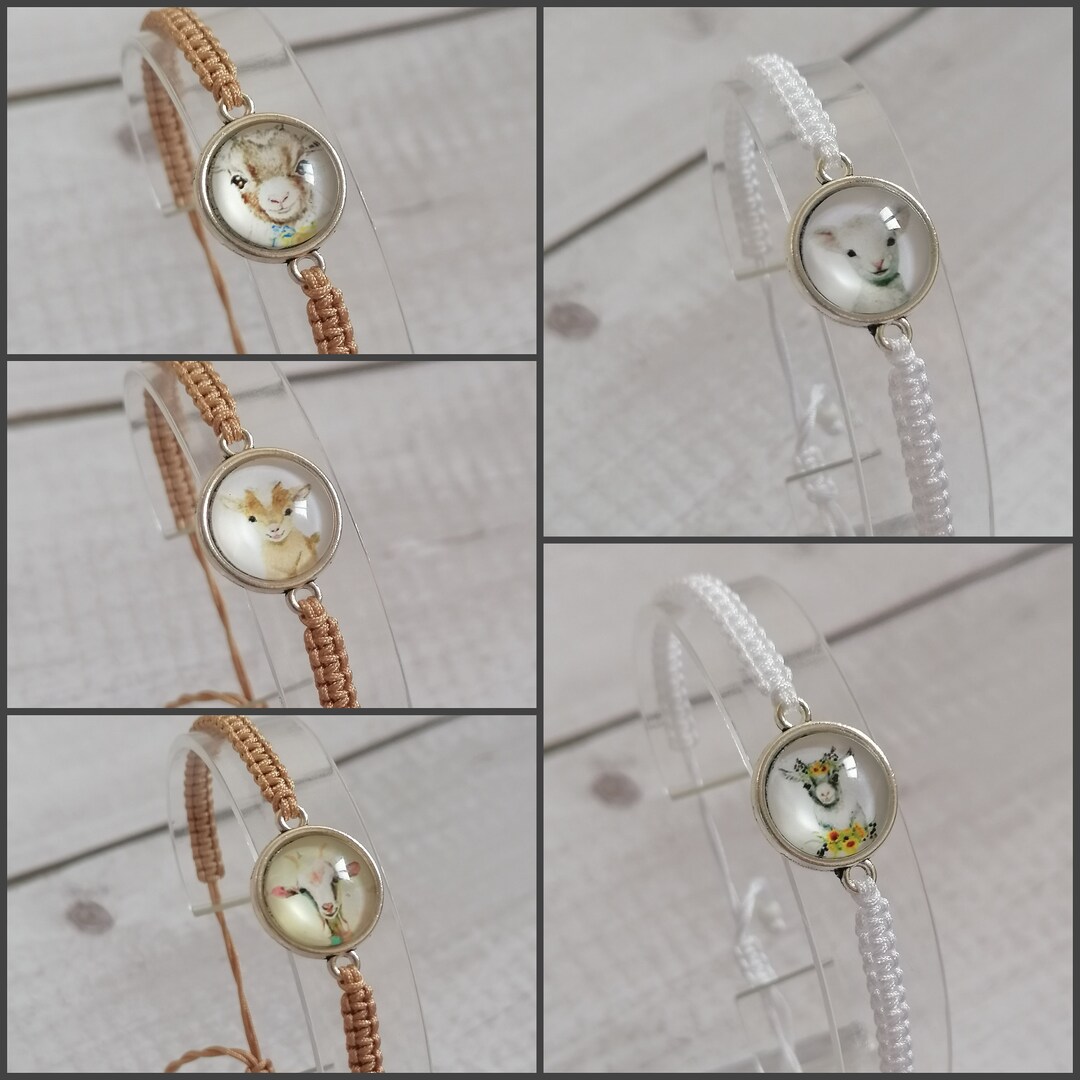 31 Colours, Goat Bracelet, Farmer Gift, Animal Jewellery, Goat Gift ...