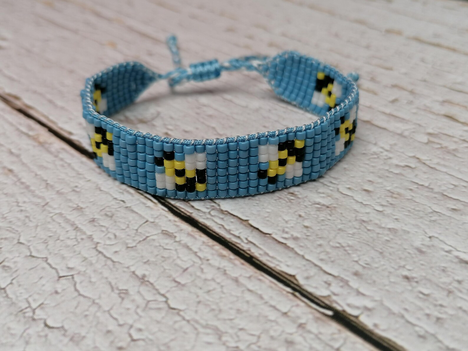Handmade Miyuki Bee Bracelet, Bead Loom Bracelet, Friendship Bracelet ...