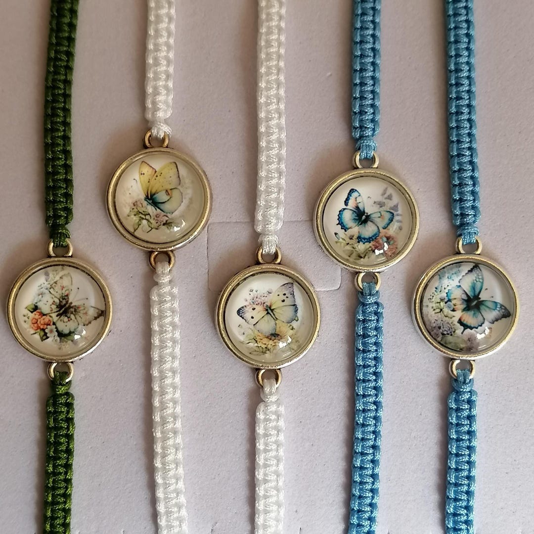 34 Colours, Butterfly Bracelet, Butterfly Jewellery, Wish Bracelet ...