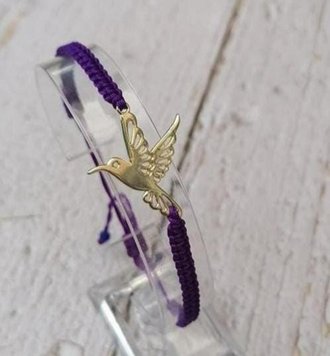 34 Colours, Gold Colour Hummingbird Bracelet, Humming Bird Gift ...