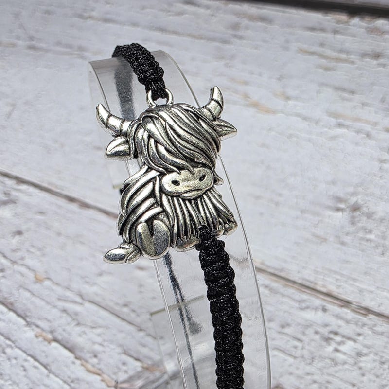 Brown Cow Print Bracelet - Etsy