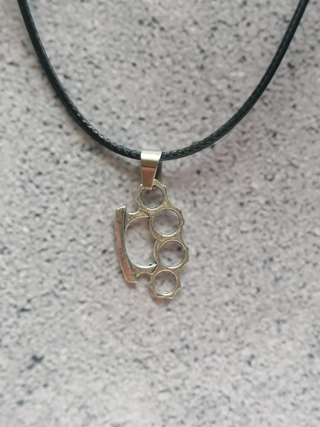 Knuckles Necklace, Knuckles, Pendant Men - Women, Fighter, Pair of ...
