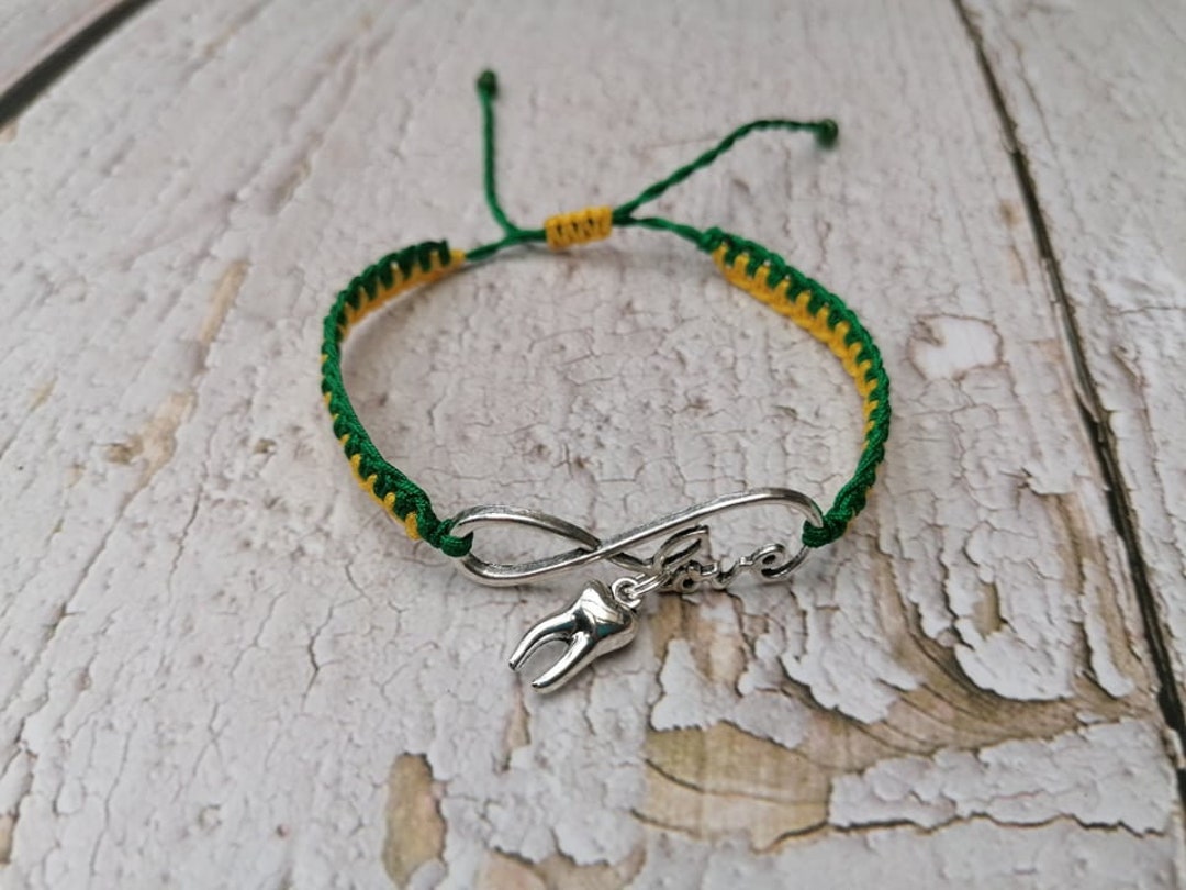 31 Colours, Molar Tooth Bracelet, Dentist Gift, Dental Gift, Student ...