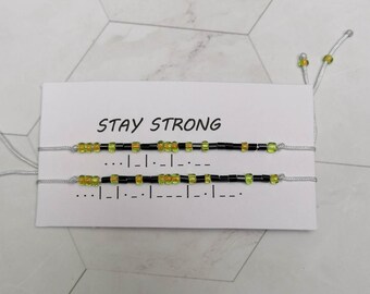 Strong Morse Code - Etsy UK