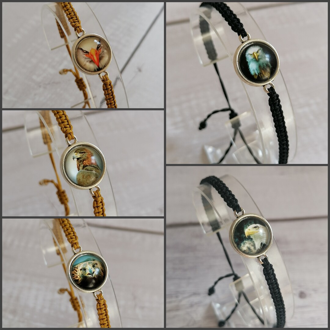 31 Colours, Eagle Bracelet, Falcon Bracelet, Hawk Bracelet, Friendship ...