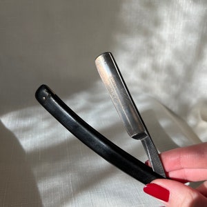 Antique 1920s Straight Razor Stamped Lancers, Frary and Clark ...