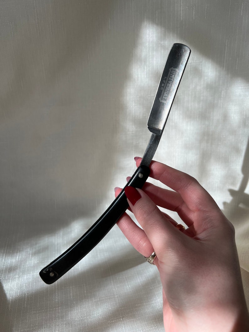 Antique 1920s Straight Razor Stamped Lancers, Frary and Clark ...