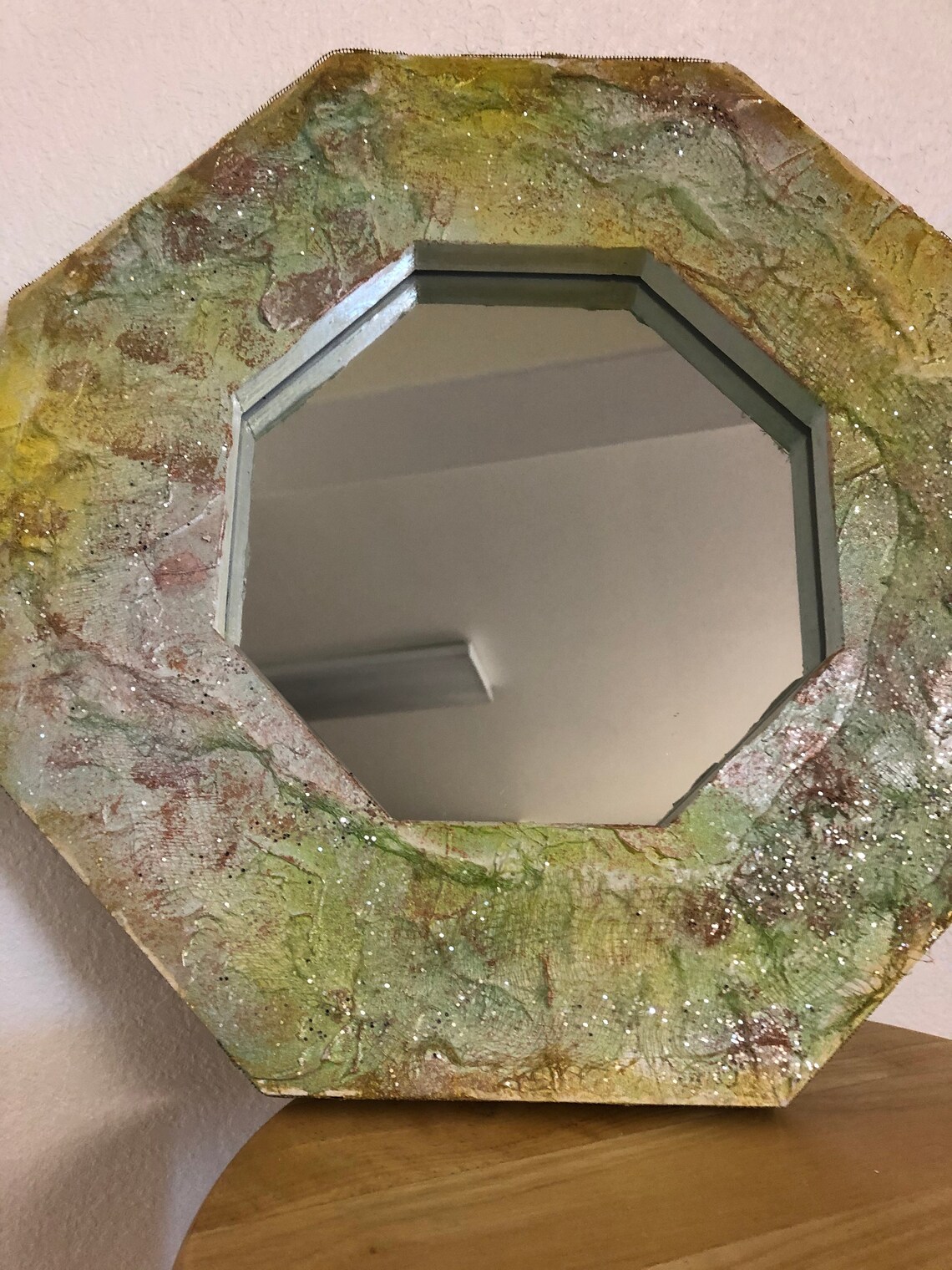 Precious Hexagonal Mirror Free Ground USPS Shipping. I Sell in USA Only ...