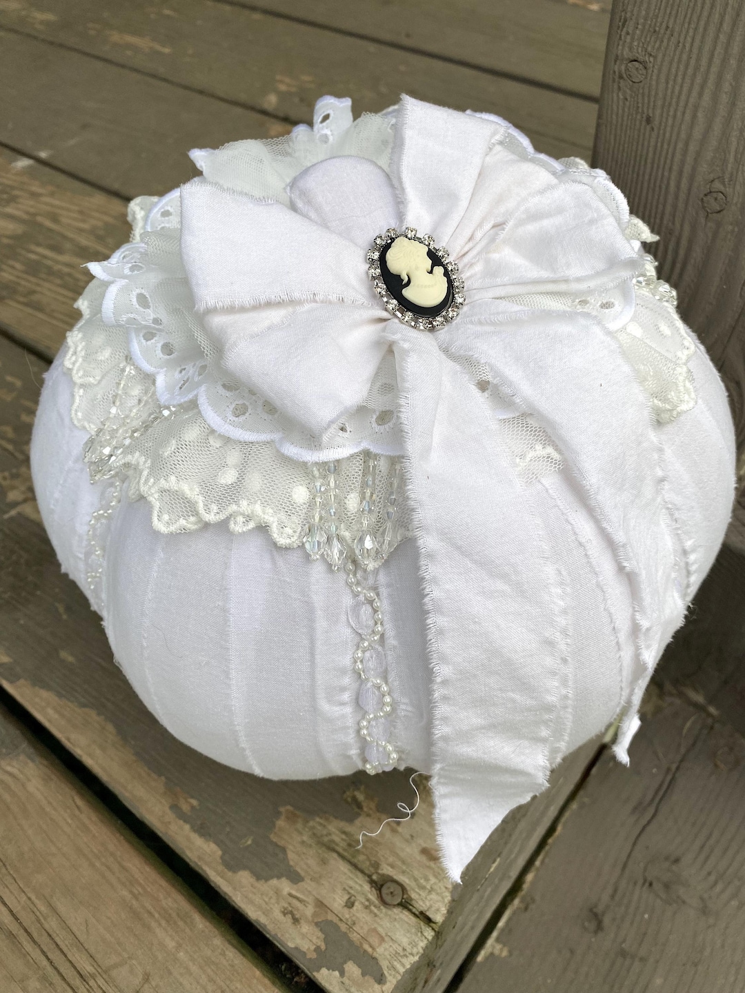 Shabby Chic Pumpkin Video Tutorial - Etsy